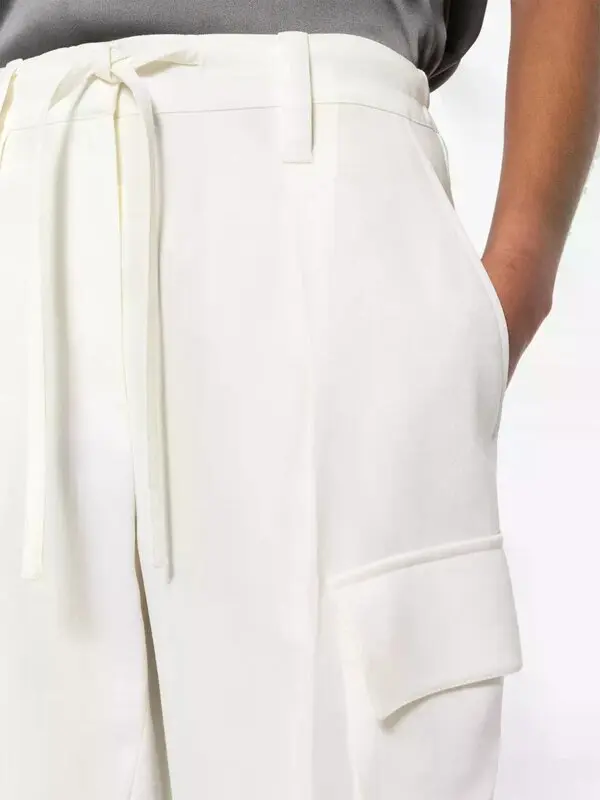 Brunello Cucinelli Monili Detail Twill Weave Trousers
