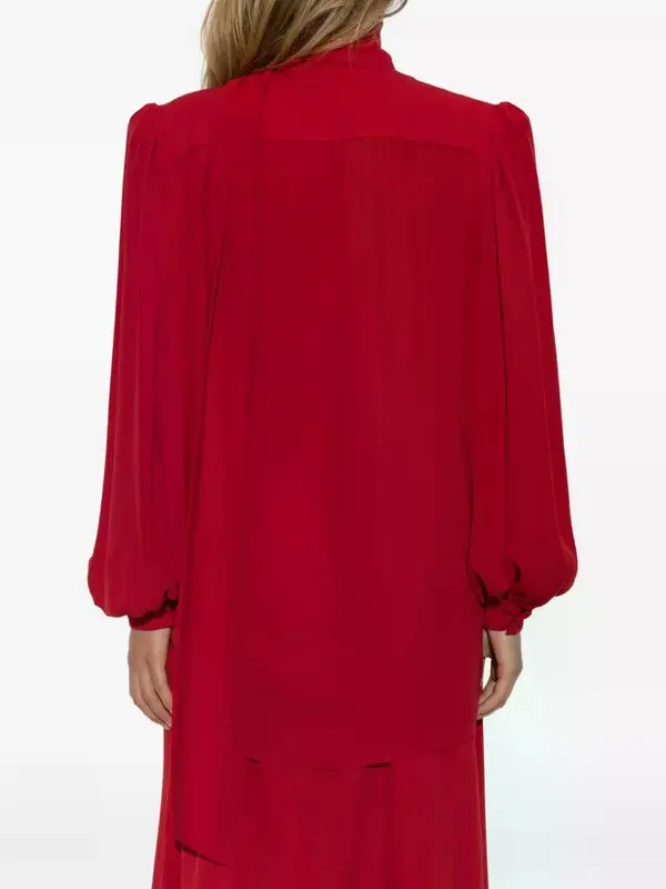 Valentino Garavani Pussy-bow Silk Shirt