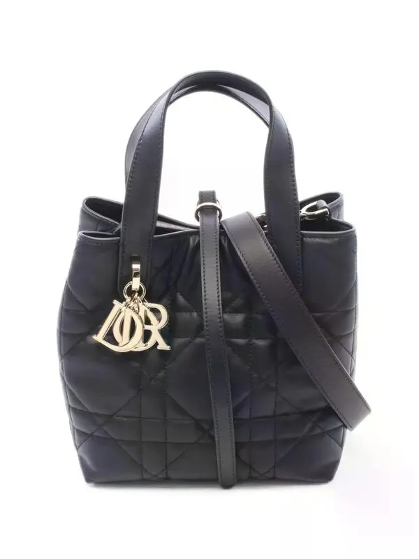 Dior Small Toujours Tote Bag - Black