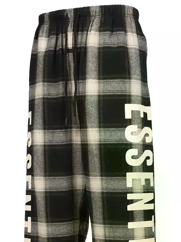 Fear Of God Plaid-check Flannel Trousers