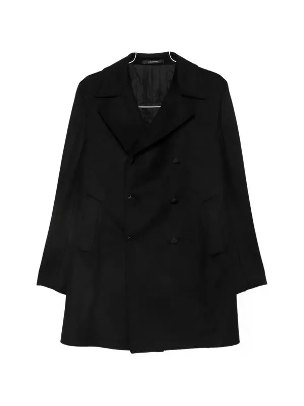 Tagliatore Double-breasted Peak-lapel Coat