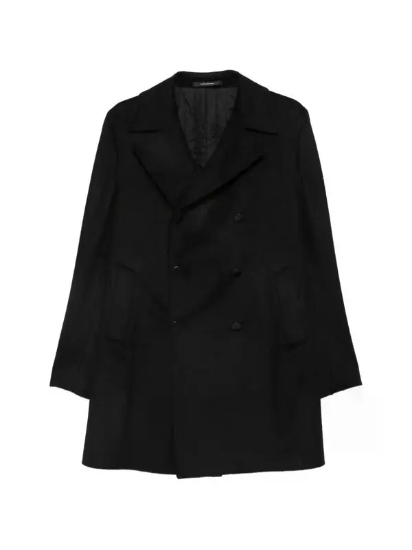 Tagliatore Double-breasted Peak-lapel Coat
