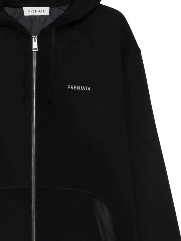 Premiata Logo-print Zip-up Hoodie