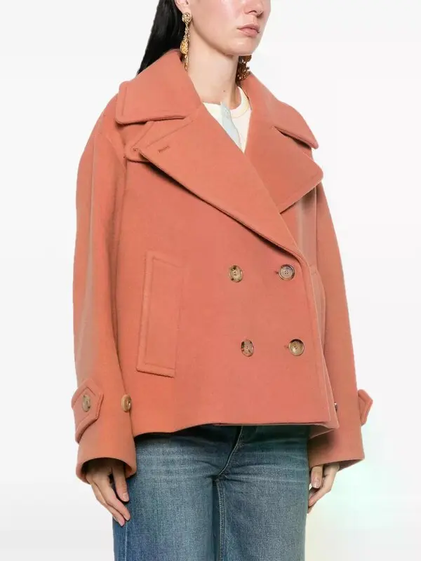 Chloé Double-breasted Oversized Jacket