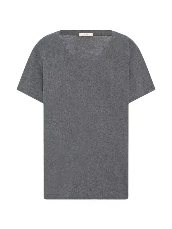 THE ROW Dera Cotton T-shirt - Grey