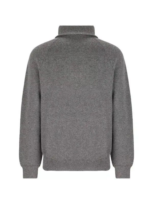 Prada Wool And Cashmere Polo Sweater