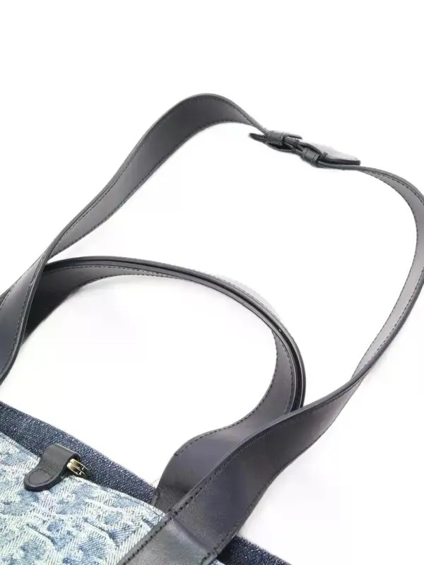 Dior Oblique Denim Tote Bag