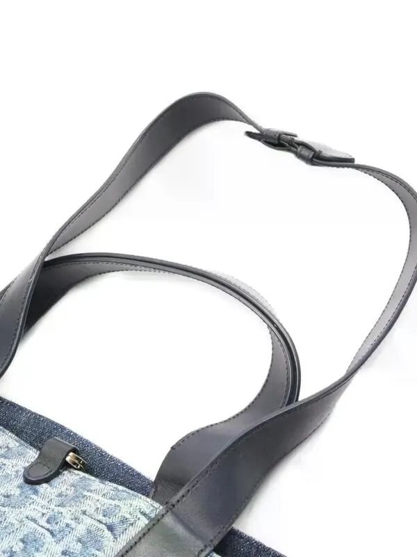 Dior Oblique Denim Tote Bag