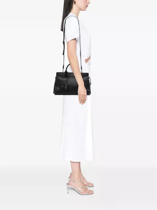 Saint Laurent Grained Calfskin Satchel