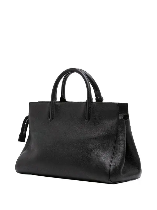 Saint Laurent Grained Calfskin Satchel