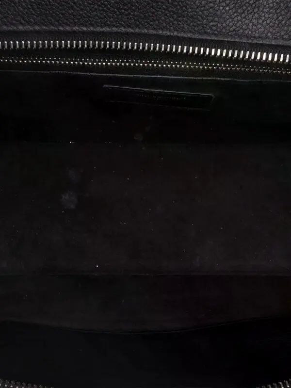 Saint Laurent Grained Calfskin Satchel