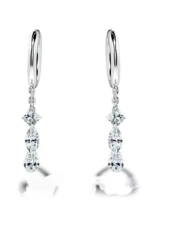 SOLO FOR DIAMONDS Lab-grown Diamond Drop Earrings