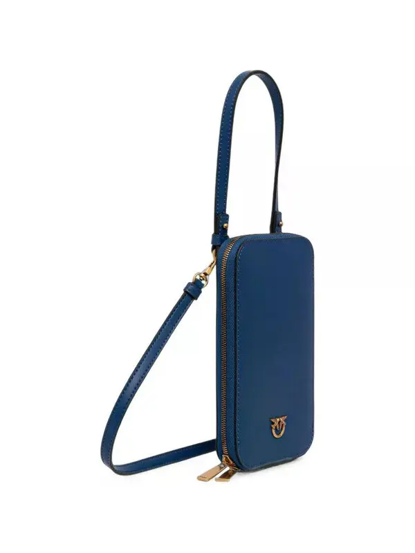 Pinko Zip-around Leather Smartphone Case