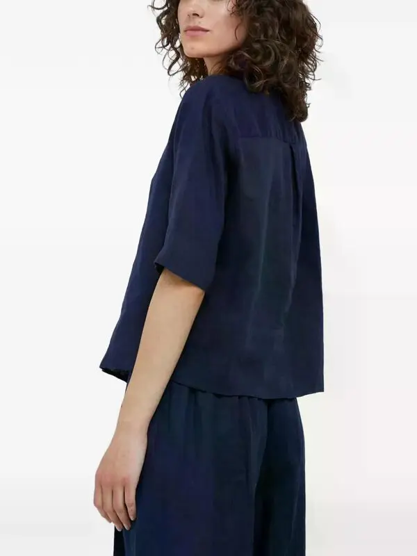 BENETTON Buttoned Shirt - Blue
