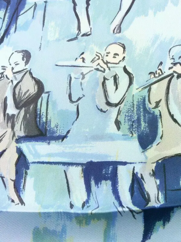 Hermès 2010s Concerto Scarf