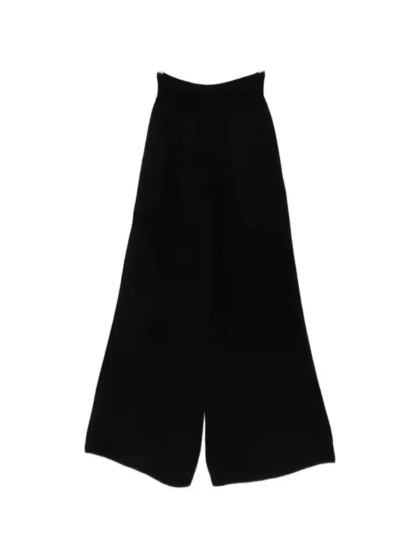 Rick Owens Ribbed Waist Trousers - Black