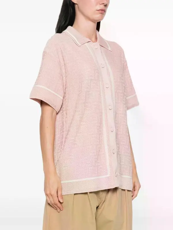 Fendi Logo-jacquard Shirt