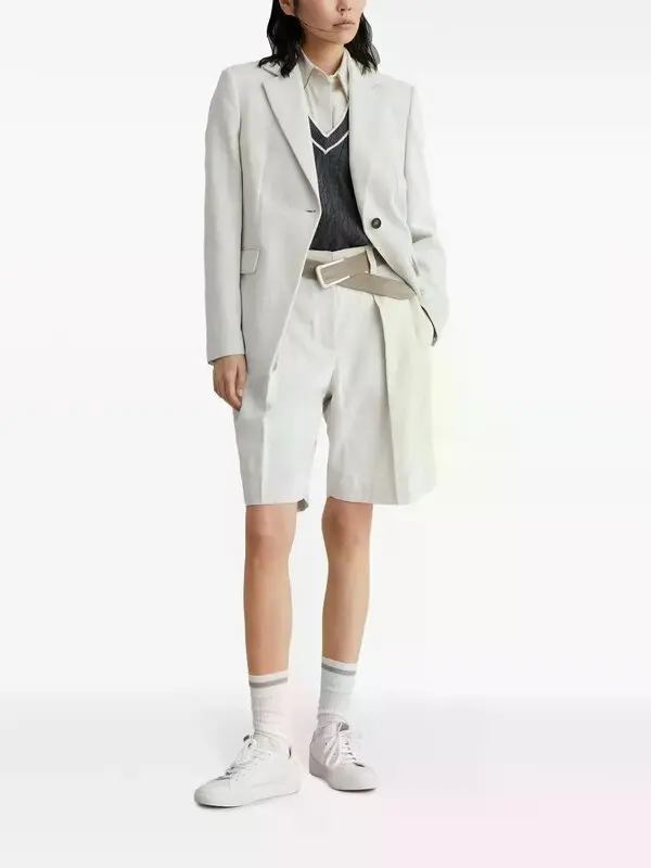 Brunello Cucinelli Cotton-linen Bermuda Shorts