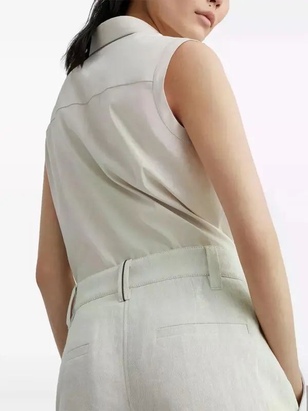 Brunello Cucinelli Cotton-linen Bermuda Shorts