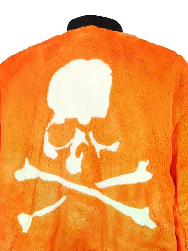MASTERMIND WORLD Reversible Skull-embroidered Bomber Jacket