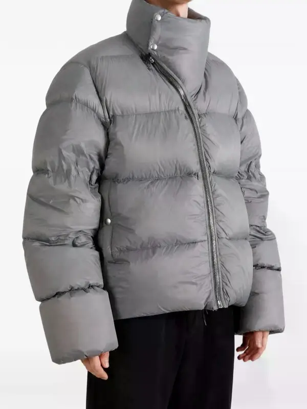 Rick Owens High-neck Padded Jacket - Grey