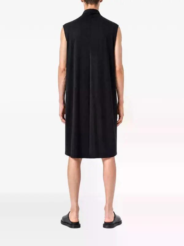 Alchemy Fashions Draped Sleeveless V-neck T-shirt
