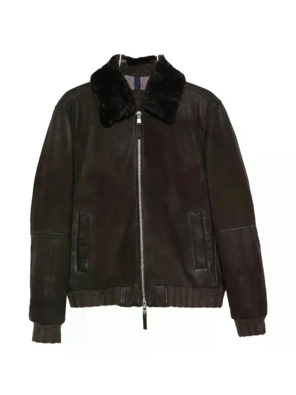 THE JACKIE LEATHERS Zip-up Jacket - Black