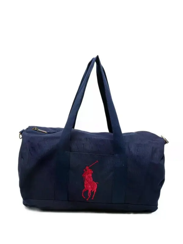 Polo Ralph Lauren Pony Embroidered Duffle Holdalls Bag