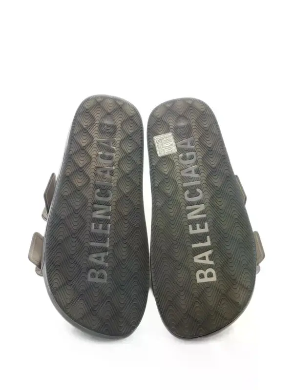 Balenciaga Mallorca Buckle Slide Sandals