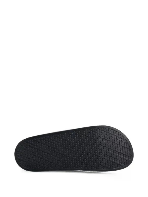 Moschino Heart-print Logo-print Slides