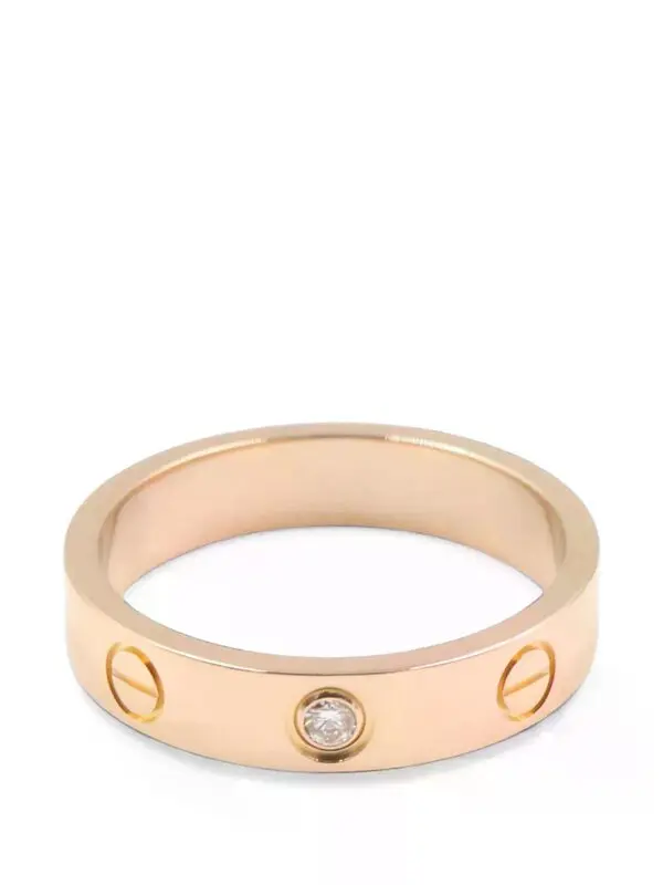 Cartier 2010s Mini Love Diamond Ring