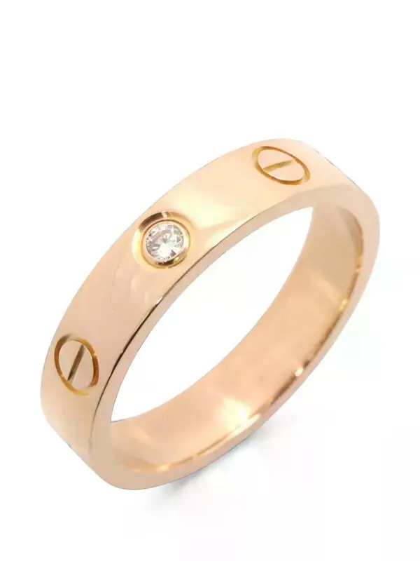 Cartier 2010s Mini Love Diamond Ring