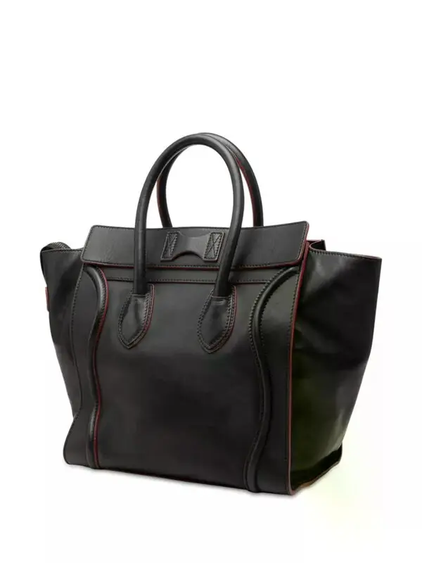 Celine Mini Luggage Tote Bag - Black