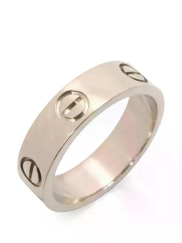Cartier 18k White Gold Love Ring