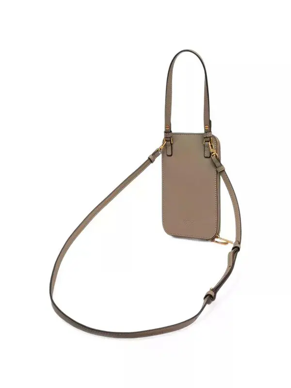 Pinko Zip-around Leather Smartphone Case
