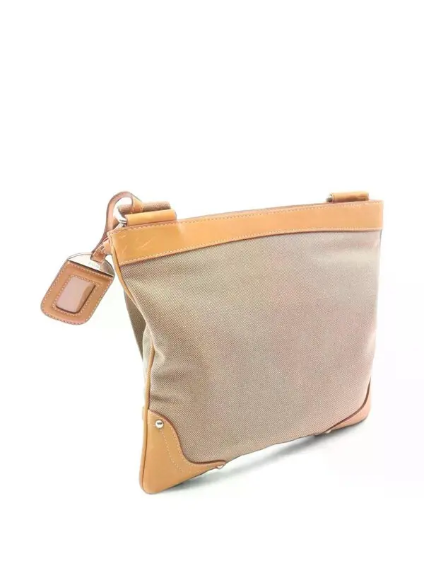 Prada 2000s Logo-jacquard Shoulder Bag