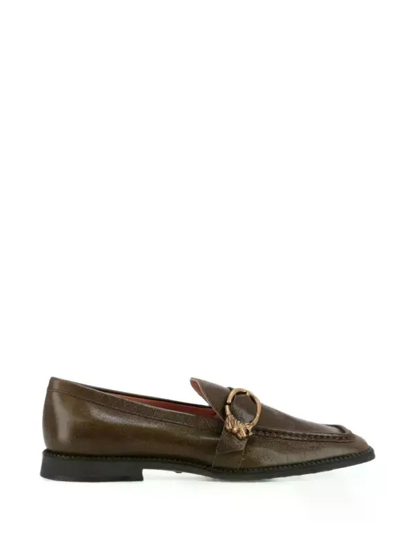 TOD'S Buckle-detail Loafers - Brown