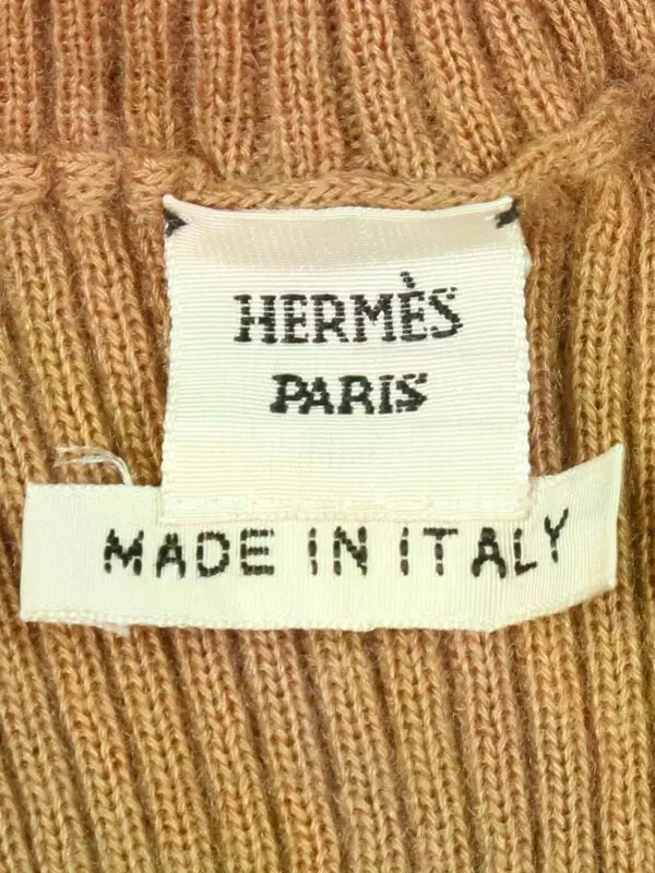 Hermès Ribbed Turtleneck Sweater