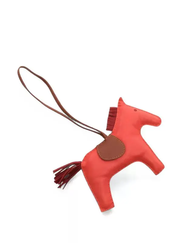 Hermès Lambskin Rodeo Bag Charm - Pink