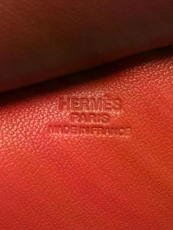 Hermès Lambskin Rodeo Bag Charm - Pink