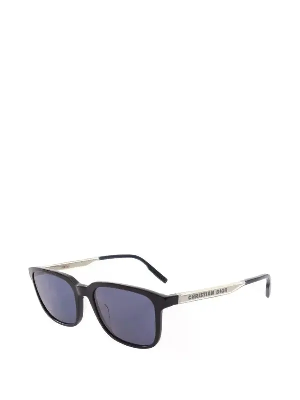 Dior 2010s Tag Su Square-frame Sunglasses