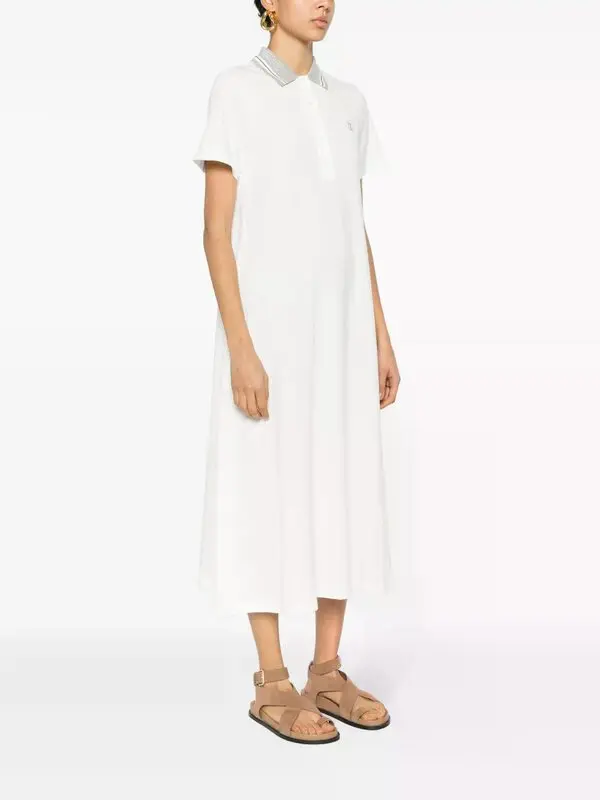 Brunello Cucinelli Polo-shirt Midi Dress