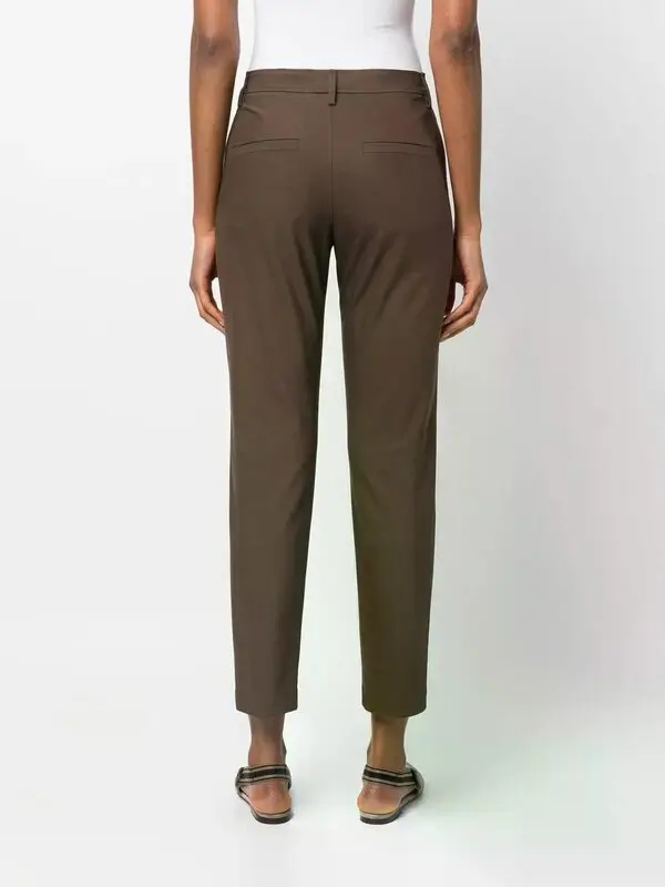 Brunello Cucinelli Tapered Leg Cropped Trousers