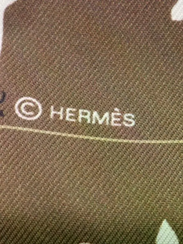 Hermès 2000s Parade Twilly Scarf