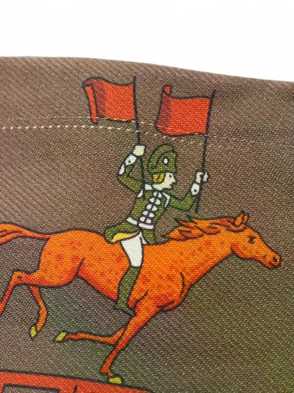 Hermès 2000s Parade Twilly Scarf