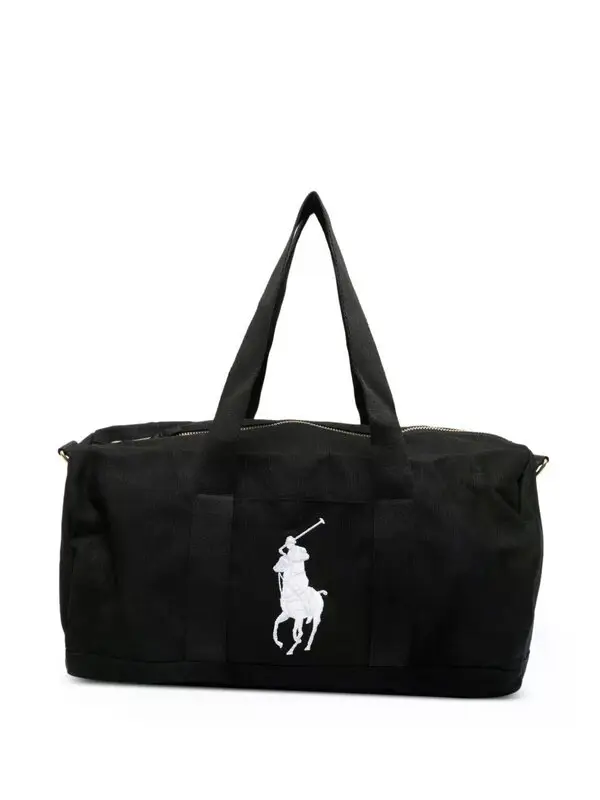 Polo Ralph Lauren Embroidered Logo Holdall Bag - Black