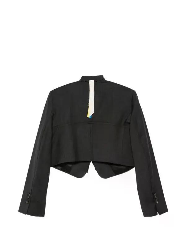 LITKOVSKA Cropped Layered-effect Jacket