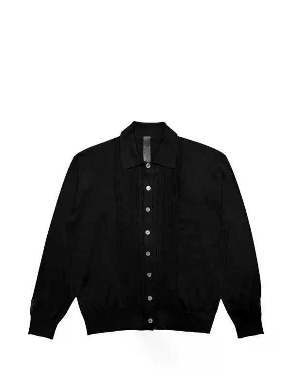 Chrome Hearts Switchblade Leather-patch Cardigan