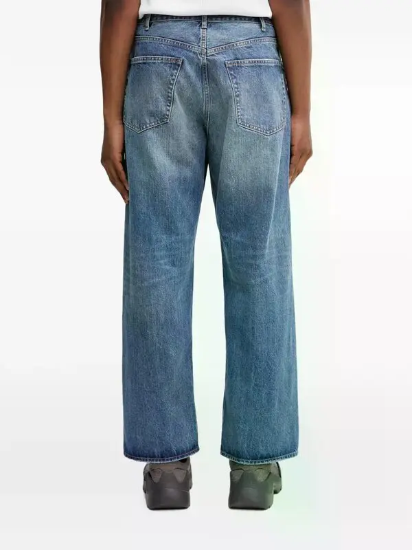 BEAMS Distressed-effect Jeans