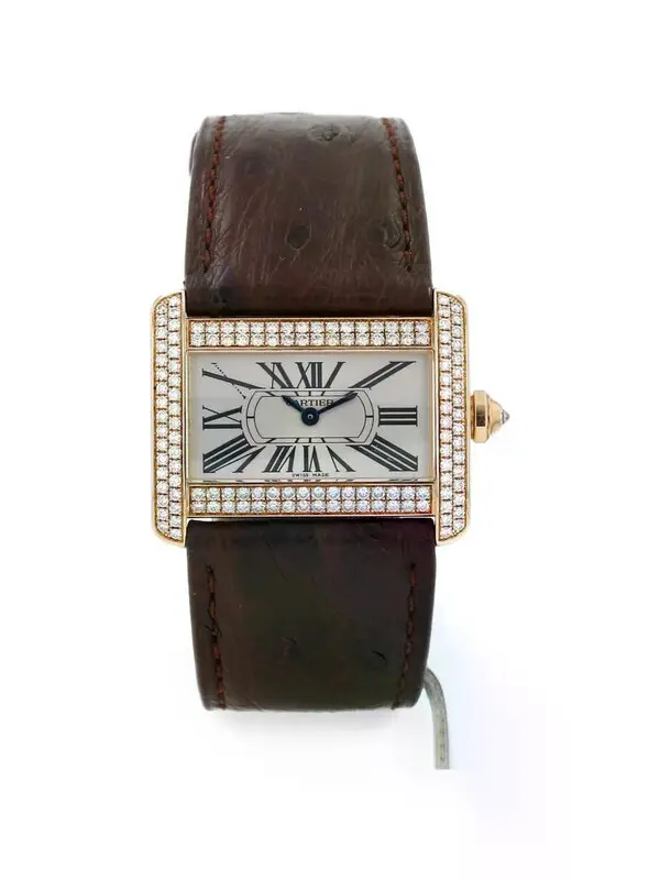 Cartier 2000s Tank Divan Diamond 38mm Watch